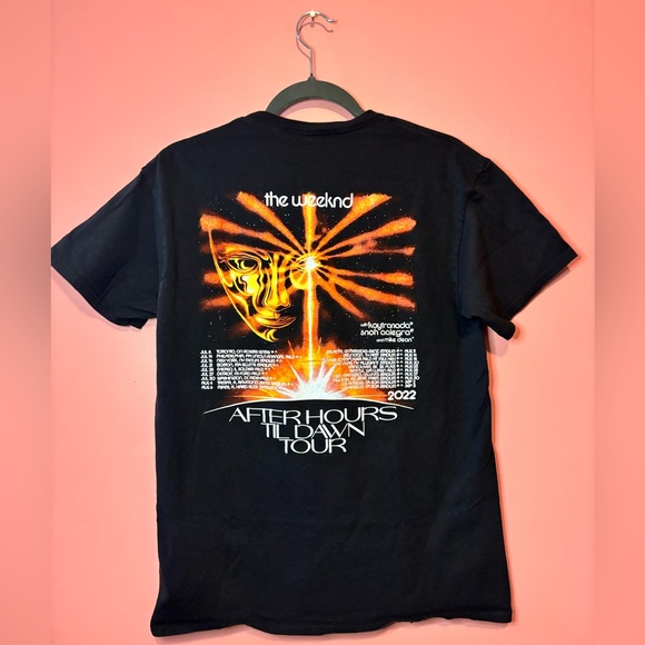 Shirts | The Weeknd After Hours Tour 222 Tshirt | Poshmark